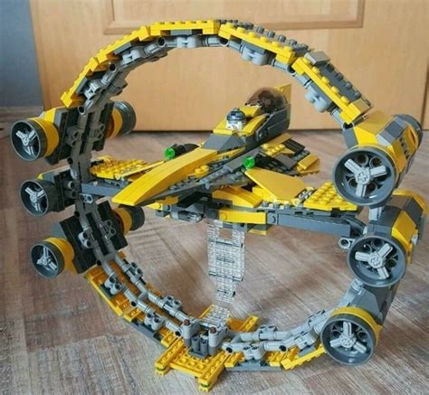Lego Jedi Starfighter With Hyperdrive Booster Ring