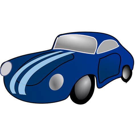 Toy Car Vector Clip Art Illustration Free Svg