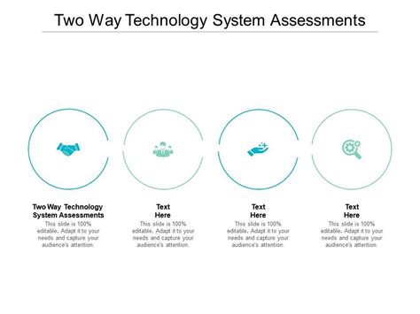 Two Way Technology System Assessments Ppt Powerpoint Presentation Show