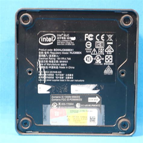 Intel Nuc 8th Gen I5 8259u 230ghz Quad Core 16gb Ram 128gb Ssd Mini Pc