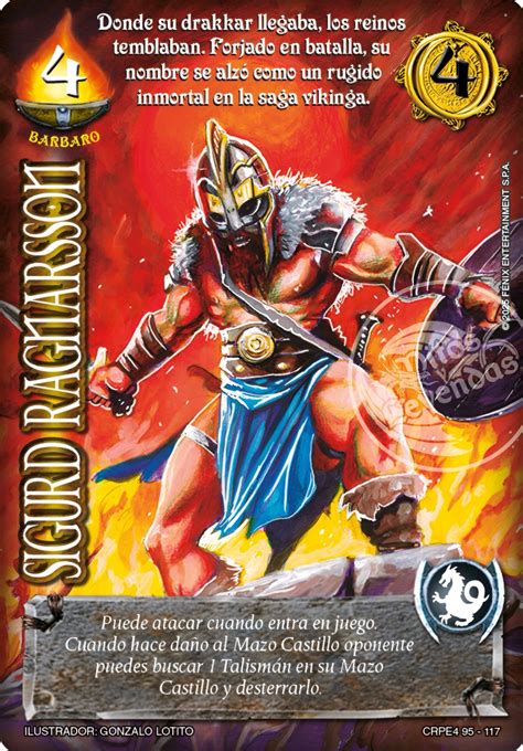 Sigurd Ragnarsson Gorila Tcg Tienda Oficial