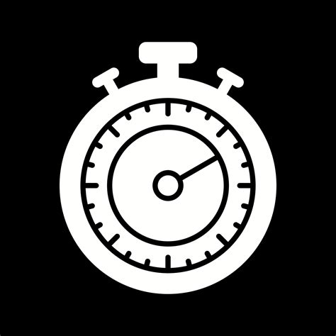 Chronometer Vector Icon Vector Art At Vecteezy