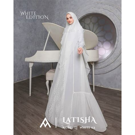 Jual Letisha White Series Armila Syari Premium Shopee Indonesia