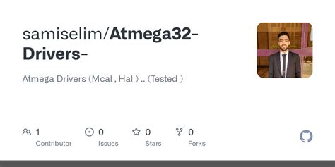 GitHub Samiselim Atmega32 Drivers Atmega Drivers Mcal Hal Tested