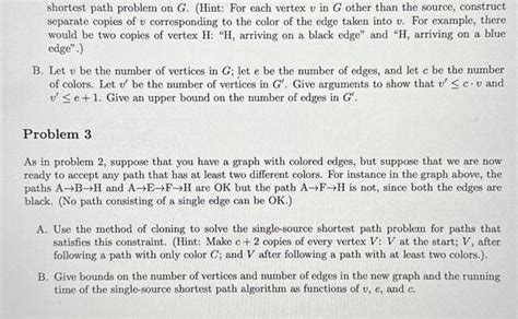 Solved Suppose That You Have A Graph G With Weighted Edges