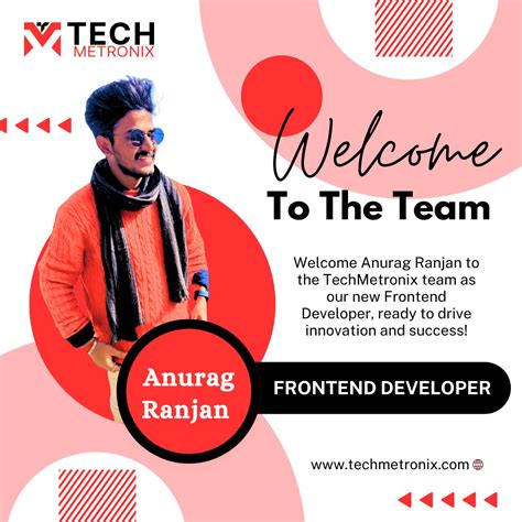 Welcometotheteam Frontenddeveloper Techmetronix Newbeginnings Techmetronix