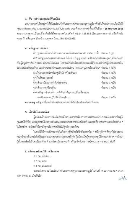 โรงเรียนวัดจันทราวา โรงเรียนวัดจันทราวาส ศุขประสารราษฎร์