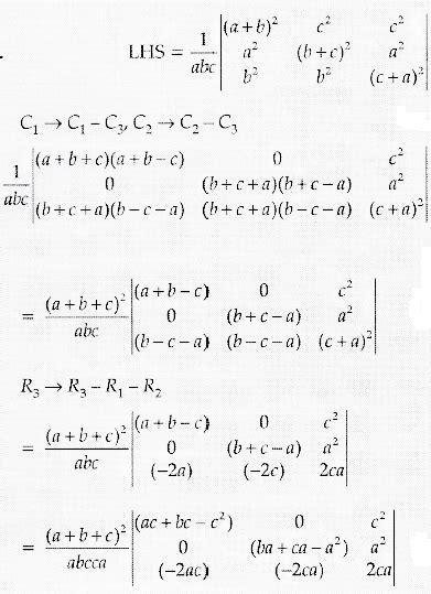 Using Properties Of Determinants Prove That A B 2 C C C A B C 2 A A B B C A 2 B 2
