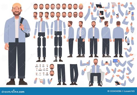 Constructor For Creating A Fun Teen Girl Create Your Own Character With A Set Of Hands And Feet