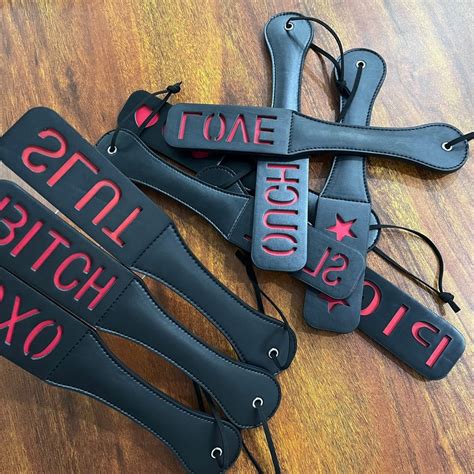 Spanking Paddle Double Deck Flogger Bdsm Role Play Whip Couples Couples