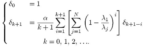 Summation Implement A Recursive Formula With Internal Sum