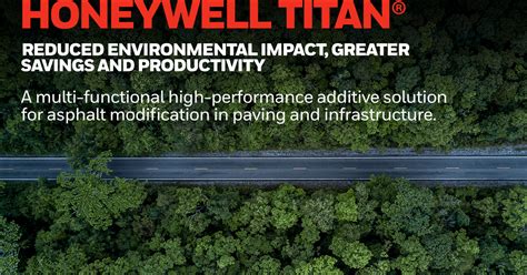 Titan Infographic Honeywell Energy And Sustainability Solutions