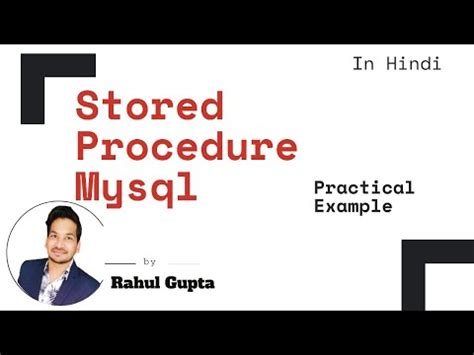 Guía Paso A Paso Cómo Ejecutar Stored Procedure En MySQL MySQL YA