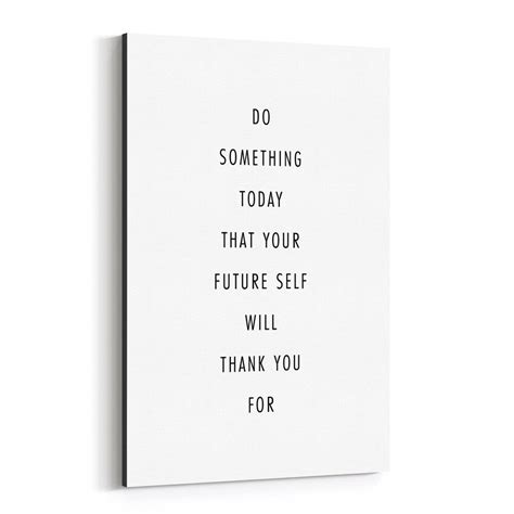 Noir Gallery Motivational Minimal Typography Canvas Wall Art Print