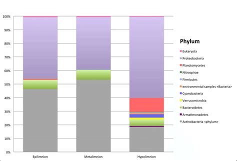 Percent Relative Abundance Of Reads Assigned To Each Stratum At The