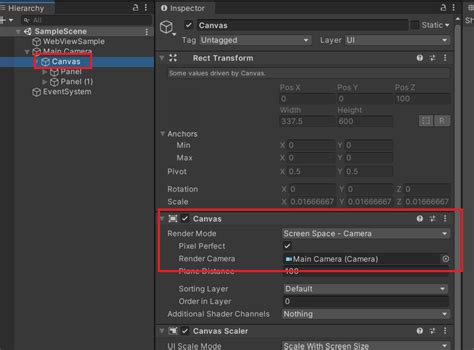 Unity WebView を狙った位置に表示する hirokuma blog
