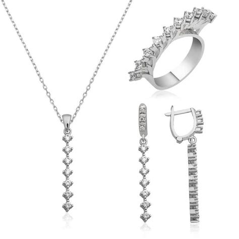 Elegant Sterling Silver Jewelry Sets For Women Silverly