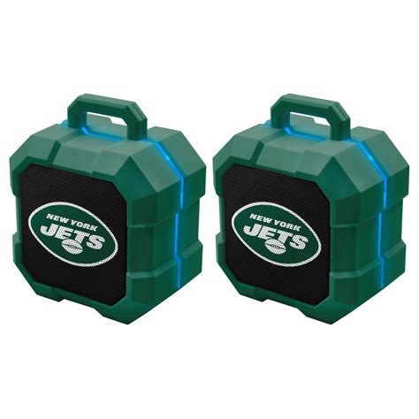 Officially Licensed Nfl Wireless Speaker 2 Pack Jets 23303162 Hsn