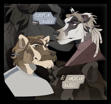Badgers By Uyscuti Fur Affinity [dot] Net