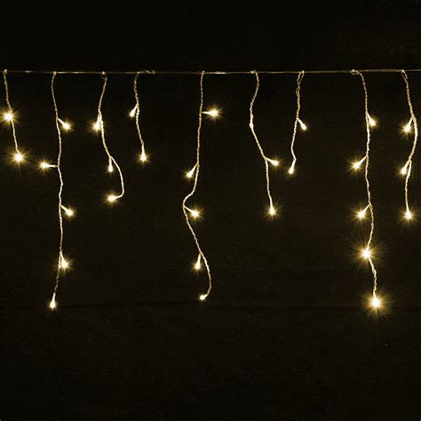 Icicle Lights With Timer Home Range Christmas Direct