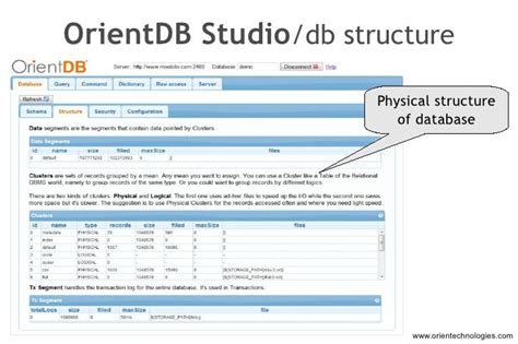 orientdb the database for the web 1 1