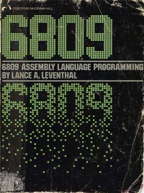 6809 Assembly Language Programming Pdf