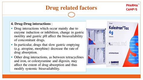 Which Are The Factors Affecting Bioavailability Ppt