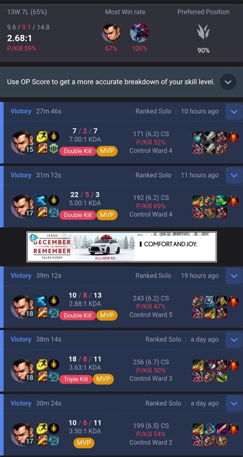 New Xin Player Most Mvps Ive Ever Received In A Row In My Entire League Career R Xinzhaomains