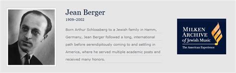 Jean Berger Interview With Bruce Duffie