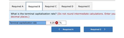 What Is The Terminal Capitalization Rate Do Not