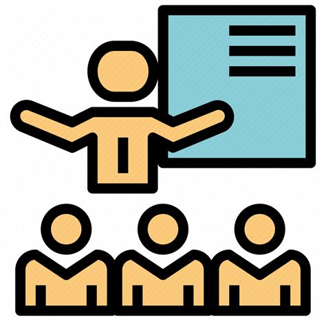 Class Present Training Work Icon Download On Iconfinder