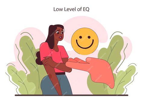 Premium Vector Low Emotional Intelligence Young Black Woman Struggle