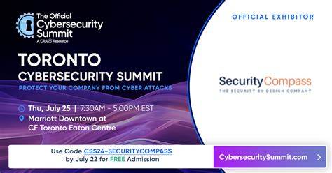 The Official Cybersecurity Summit Toronto Security Compass