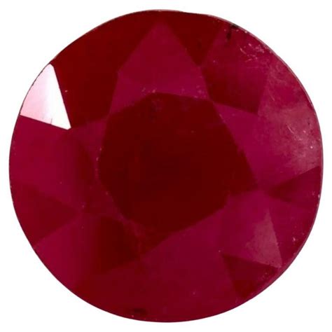 1 60 Cts Ruby Round Loose Gemstone At 1stdibs