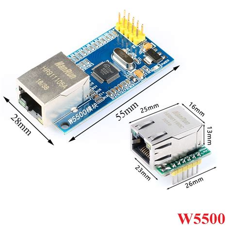 USR ES1 W5500 SPI To LAN Ethernet Network Module Converter TCP IP 51