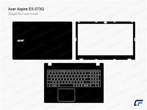 Acer Aspire E G Cut File Template Cutfilelabs