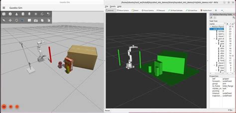 pick and place using moveit 2 and perception ros 2 jazzy