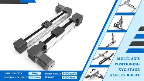 Cartesian Robot Industrial Arm Multi Axis Linear Motion System Cnc Kit