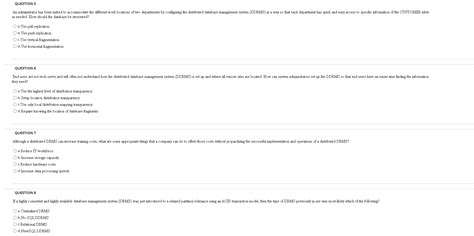 Solved A Is A Subset Of A Database That Is Stored At A