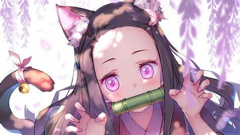 Kawaii Nezuko Wallpapers Wallpapersafari