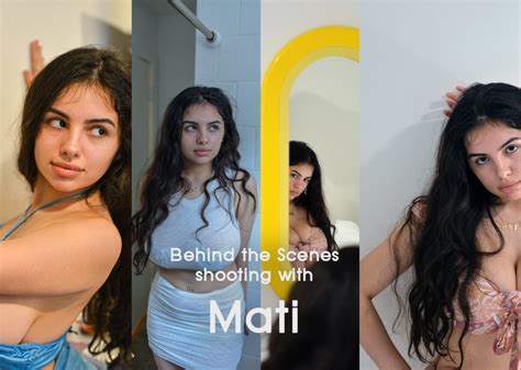 Mati Marroni Behind The Scenes Petite Curve
