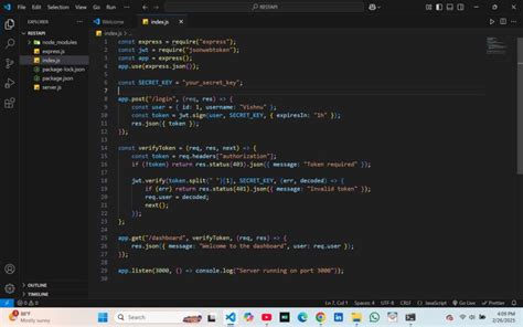 🔐 Understanding Jwt Tokens In Nodejs Json Web Tokens Jwt Are A