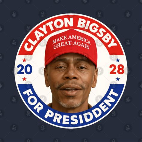 Clayton Bigsby Make America Great Again Fresh Art Chappelles Show T Shirt Teepublic