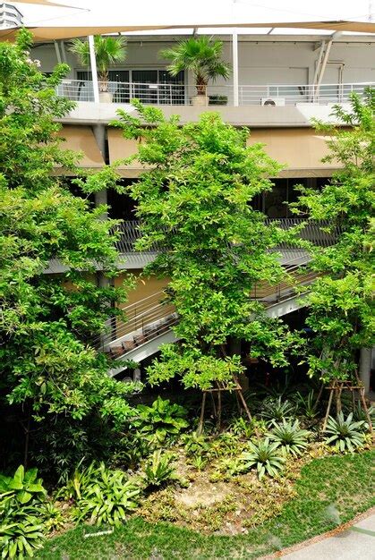 Premium Photo Built Structure With Trees In Background