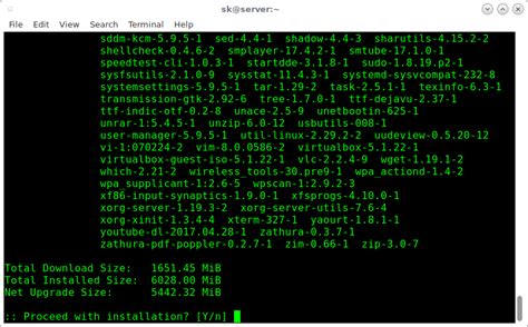 Create A List Of Installed Packages And Install Them Later From The List In Arch Linux OSTechNix