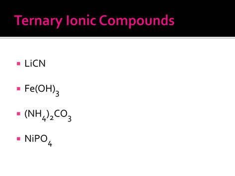 Ppt Ionic And Covalent Nomenclature Powerpoint Presentation Free