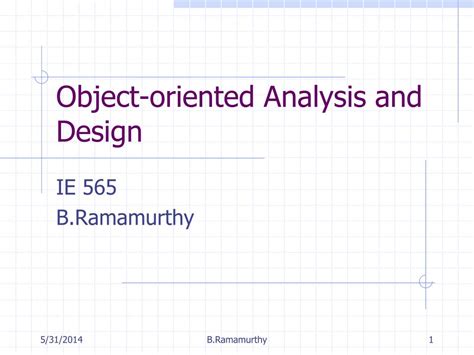 Ppt Object Oriented Analysis And Design Powerpoint Presentation Free
