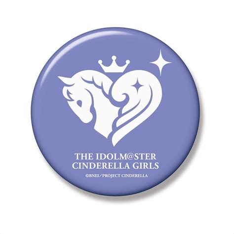 The Idolmaster Cinderella Girls Logo Can Badge Cinderella Project