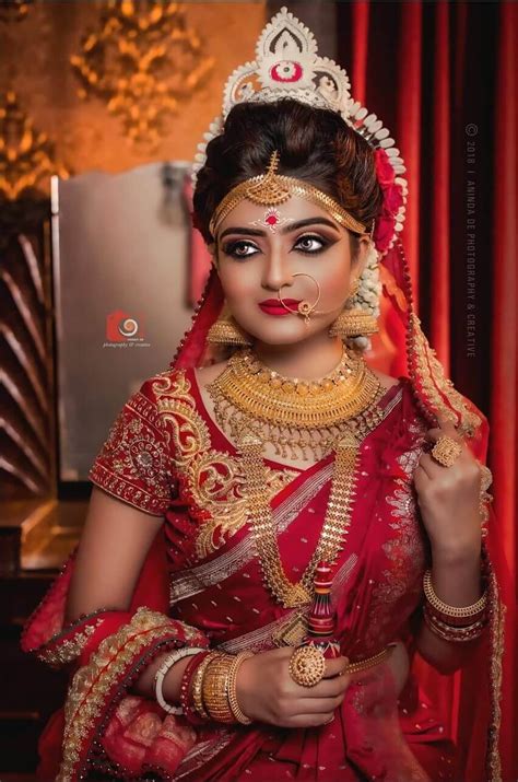 Indian Bengali Bridal Makeup Photos Saubhaya Makeup