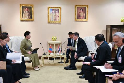 ”ภูมิธรรม“ ถก รมต กต มองโกเลีย ดันมูลค่าการค้าทะลุ 100 ล้านดอลลาร์ ภายในปี 2570